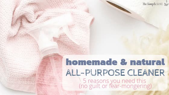 Natural all-purpose cleaner: 5 reasons you need this - The Simple Balance